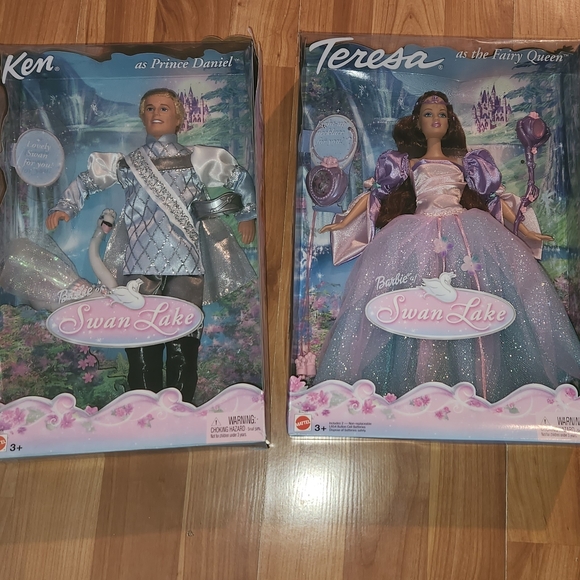 Barbie | Toys | Barbie Swan Lake Dolls Prince Daniel And Fairy Queen ...